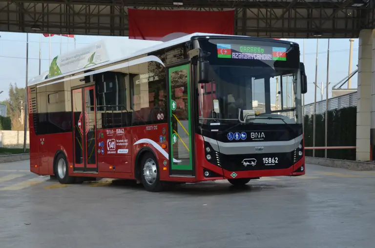 320 NEW BUSES TO BE EXPORTED TO AZERBAIJAN - BMC