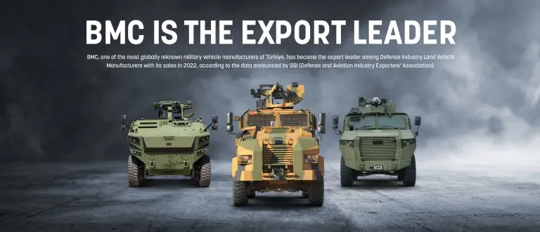 BMC IS THE EXPORT LEADER - BMC