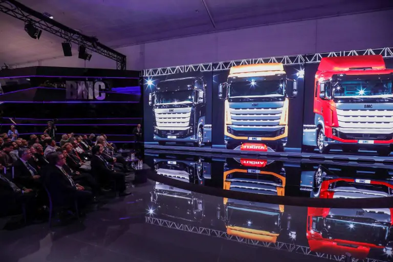 BMC MADE THE WORLD PREMIERE FOR THE BRAND NEW TRUCK FAMILY WITH ITS 7 ...