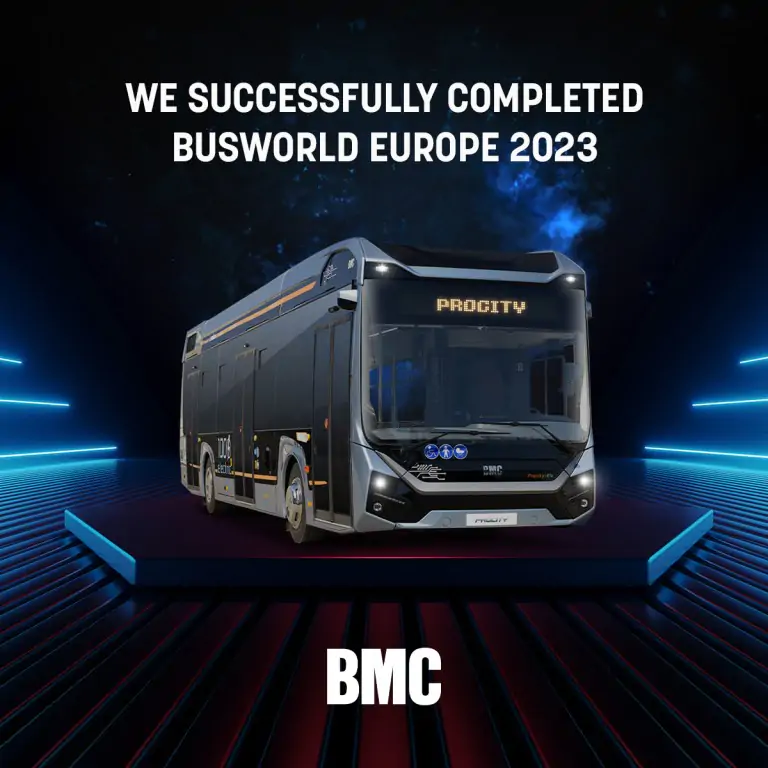 WE SUCCESSFULLY COMPLETED BUSWORLD EUROPE 2023 - BMC